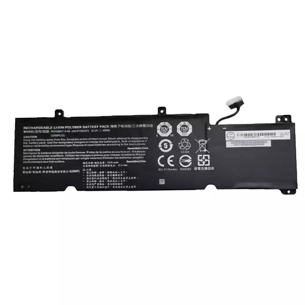 Laptop battery for CLEVO NV40BAT-4-53 - topbattery.co.nz