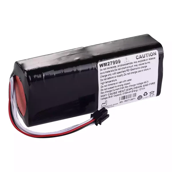 Replacement battery for Fabricante WEINMANN WM27999 WM15876 WM27929 ...