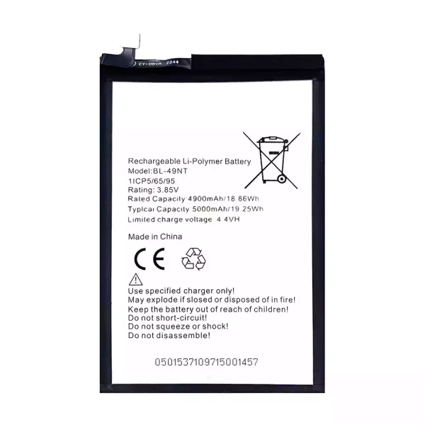 New phone battery BL-49NT for Tecno Spark GO 2023/POP 7 PRO ...